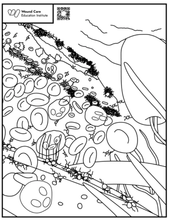 cell coloring pages free
